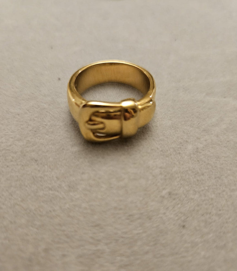 Belt Ring-18K Gold Plated – Mayya London